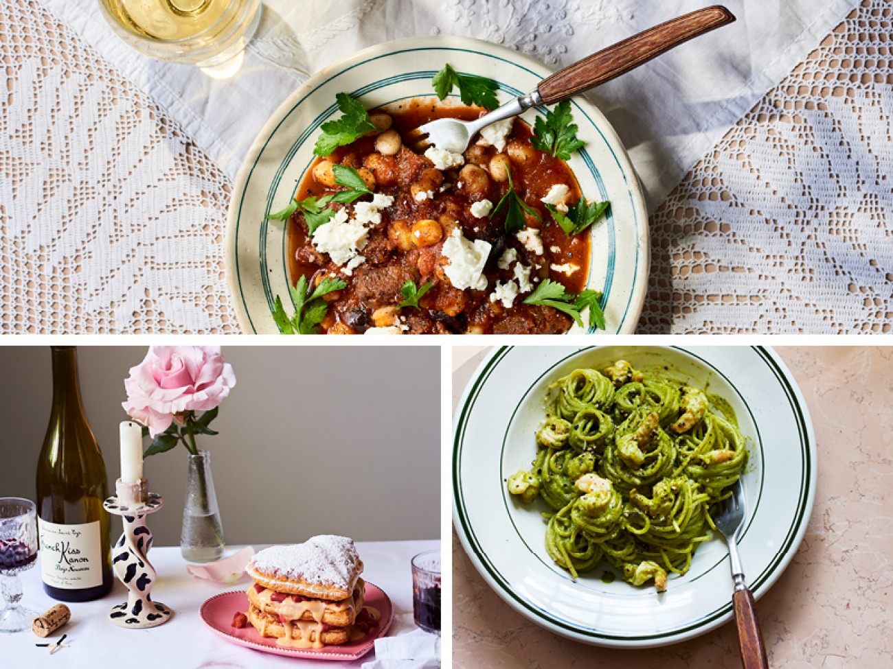 Table for Two Cookbook by Bre Graham: Valentine's Day and Galantines Recipes for Two | Living North